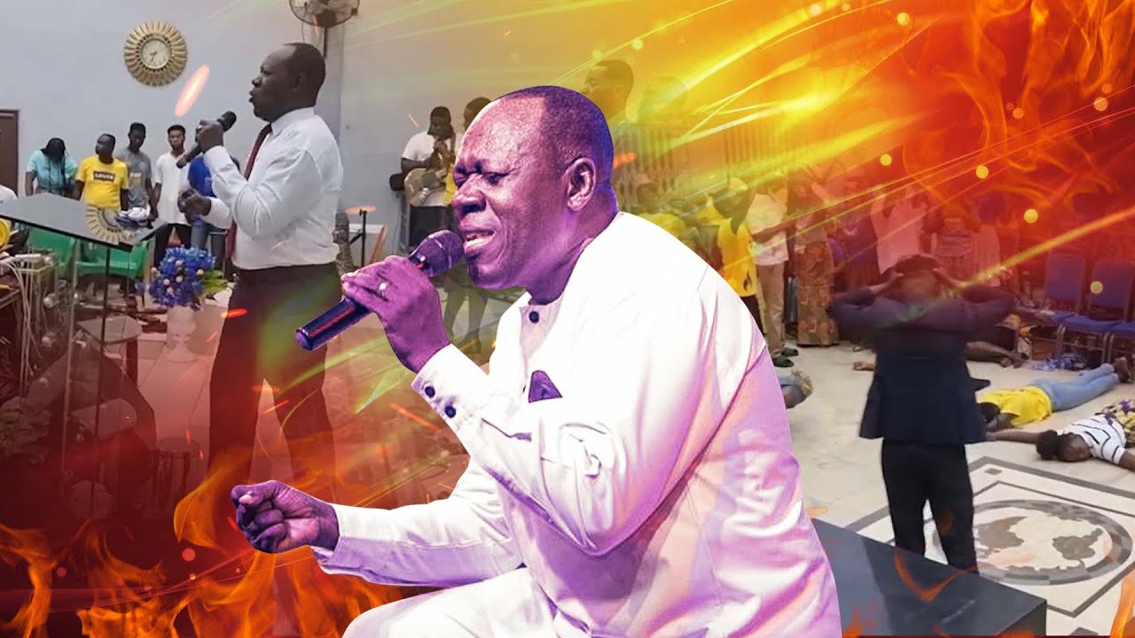 The Power of God Descends during Elder Mireku's Ministration - YouTube