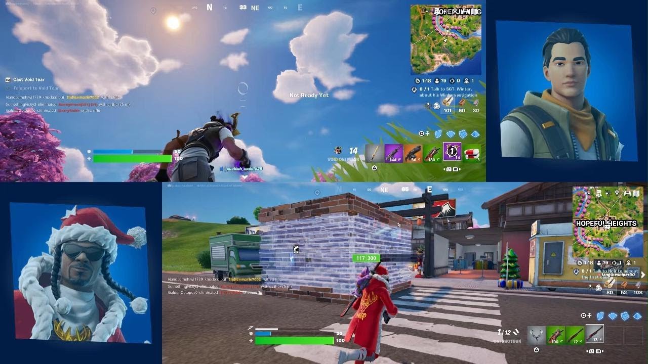 Fang the sniper win with foxy Fortnite - YouTube