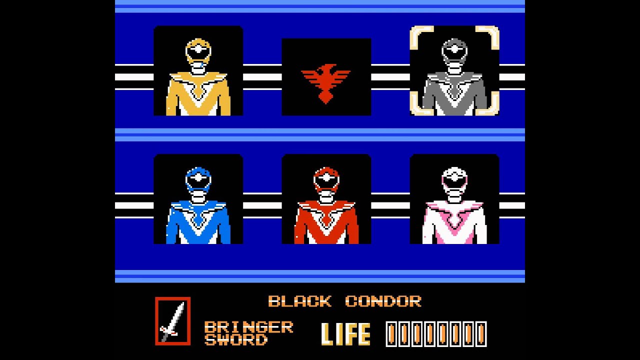 Choujin Sentai Jetman — Nintendo Game Walkthrough {NES} {HD 60 FPS ...