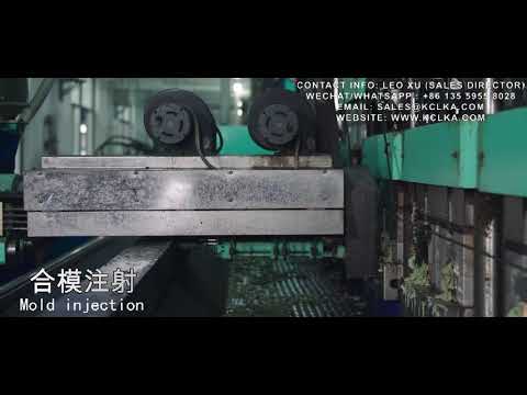 FULL AUTOMATIC FOAM EVA INJECTION MOLDING MACHINE - YouTube