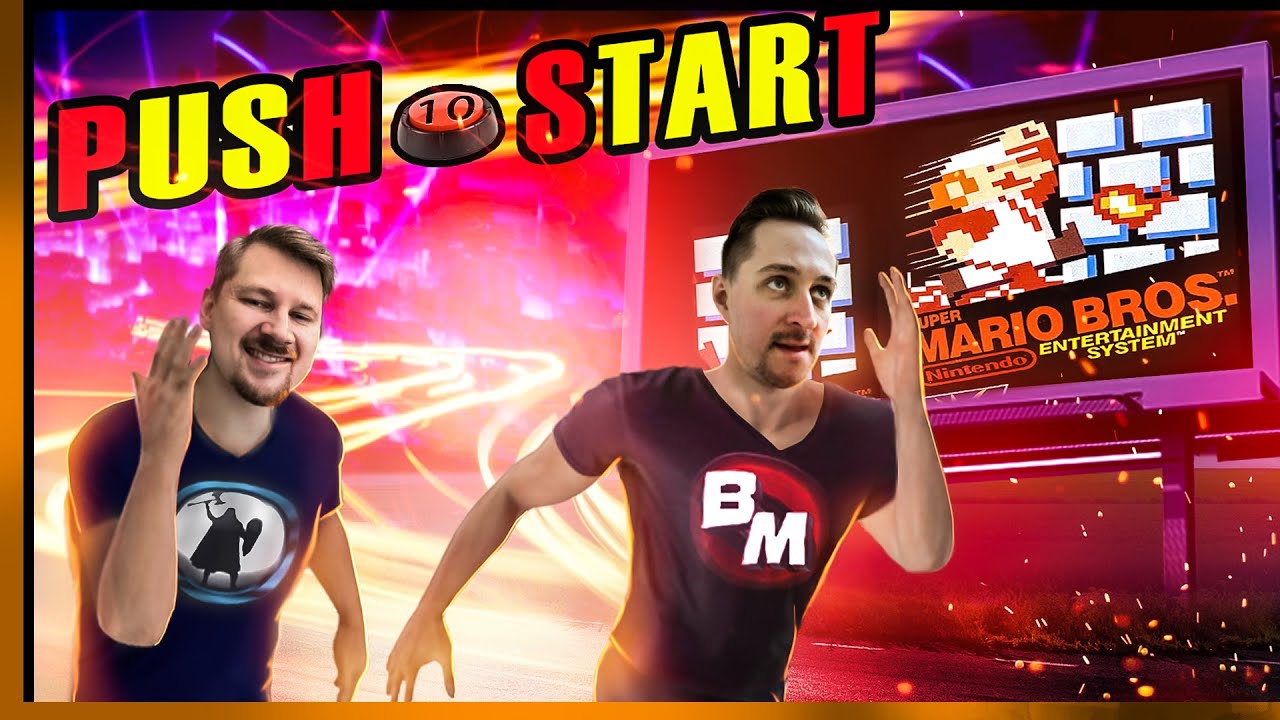 PUSH START#10 Мы дождались! Юбилейный выпуск! Super Mario Bros! SnowBoy ...