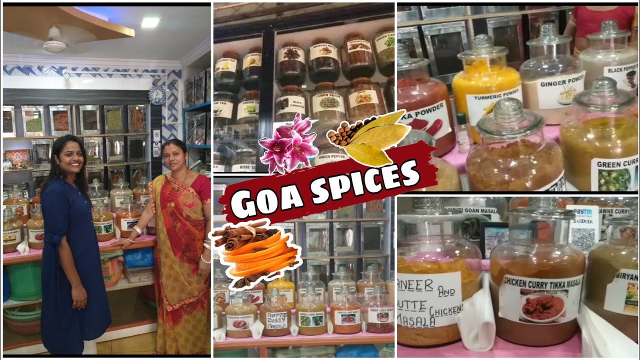 INDIAN Spices & Goan Curry Masala @GOA | All Kinds of Spices | Safron ...