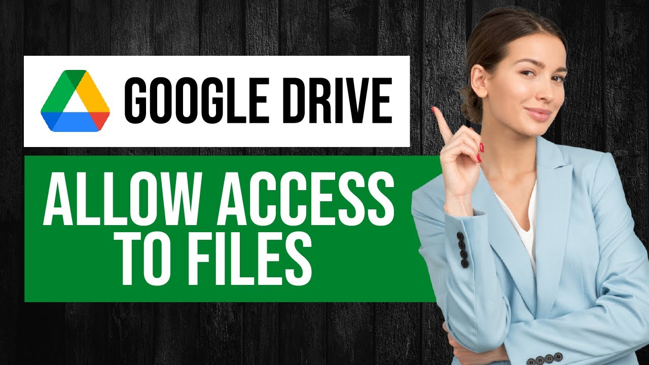 How to Allow Access in Google Drive | Grant File or Folder Permission ...