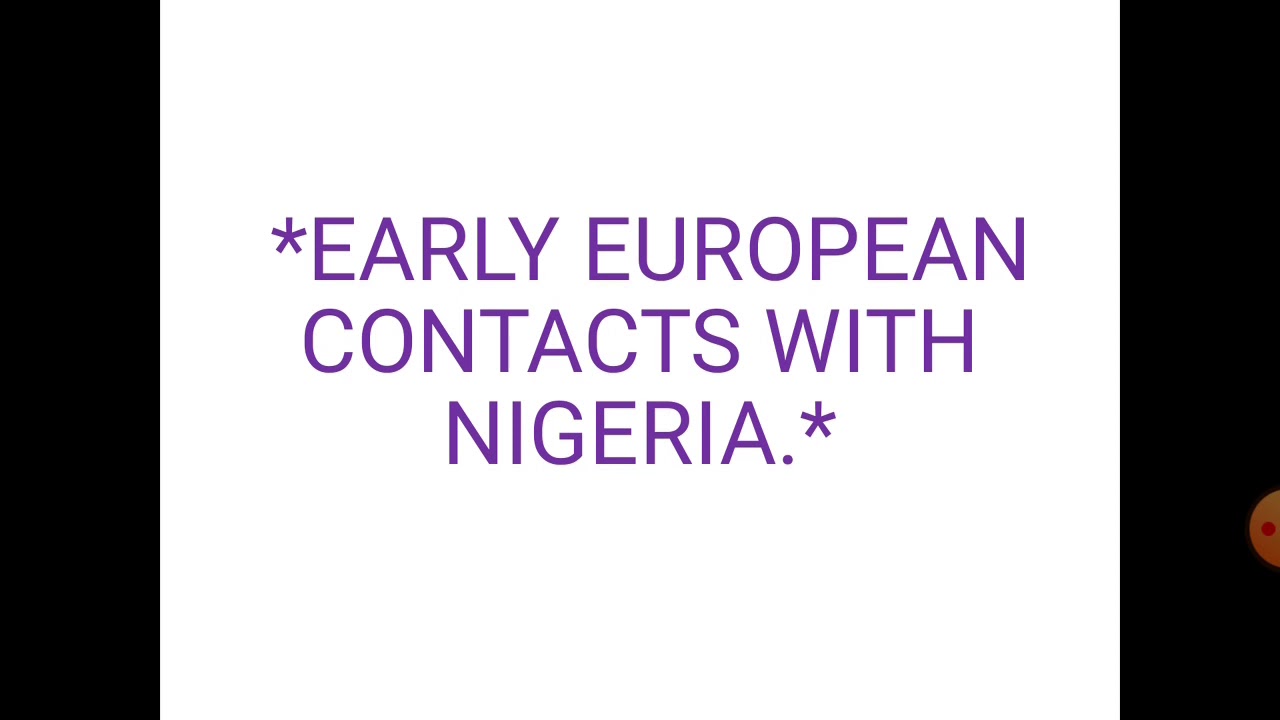 History Jss3 - YouTube