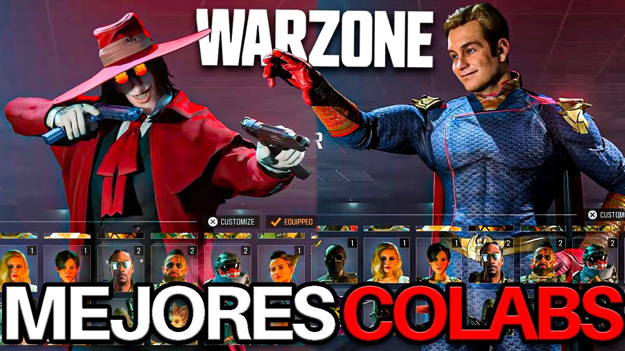 ESTAS SON LAS **MEJORES COLABORACIONES** DE WARZONE (MODERN WARFARE ERA ...