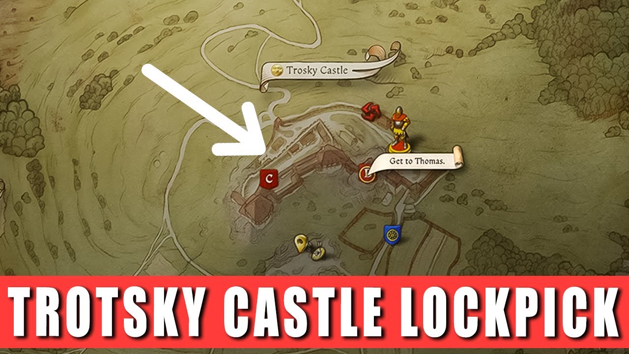 Trotsky Castle Lockpick Kingdom Come Deliverance 2 - KCD2 For Whom the ...