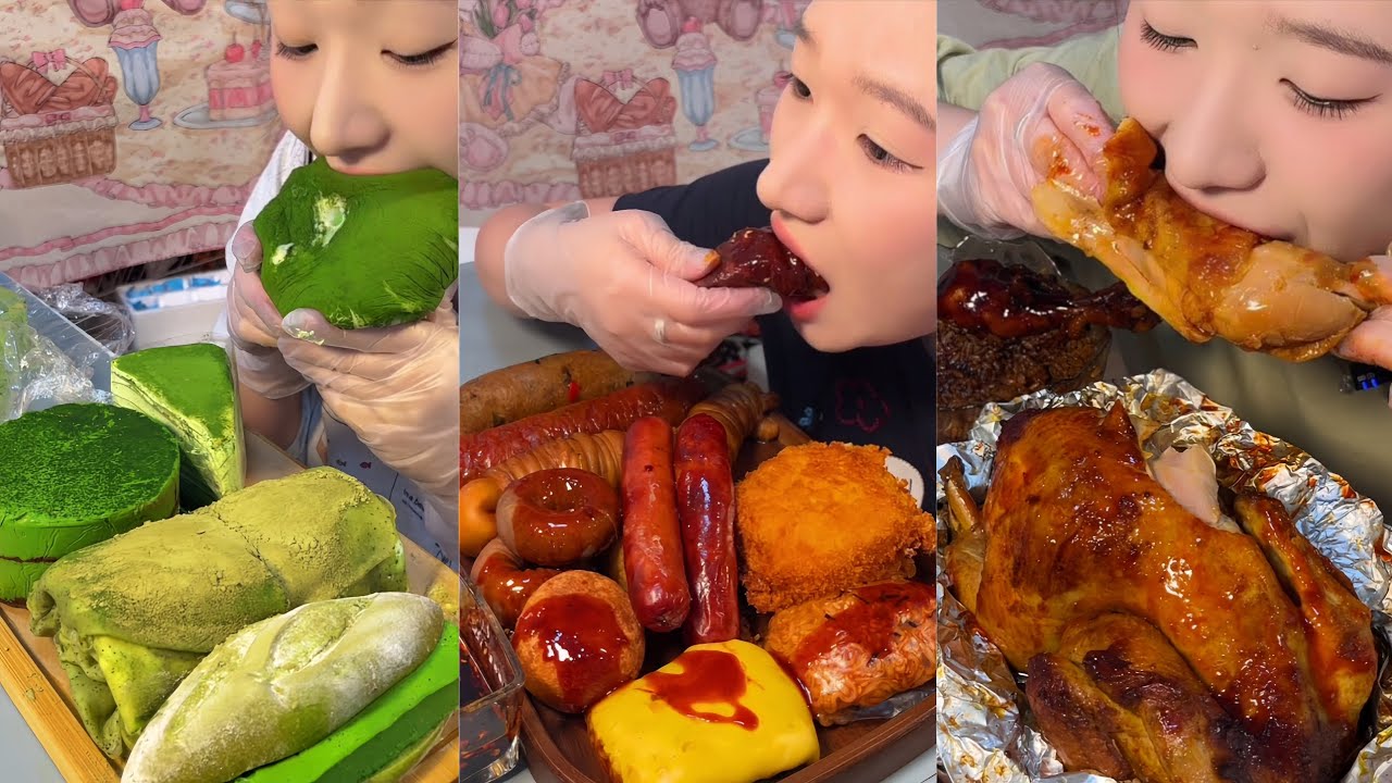 MUKBANG|ASMR Compilation|Tổng hợp các video ăn uống trên douyin,...Đừng ...
