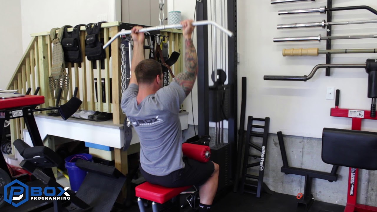 Supinated Grip Lat Pulldowns - YouTube