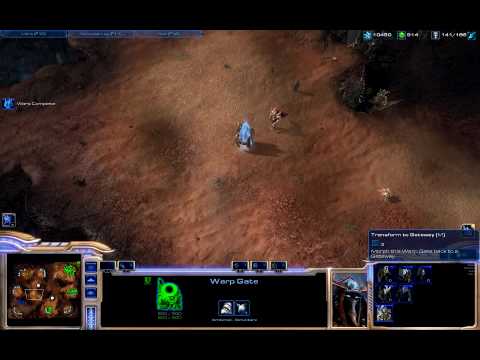 StarCraft II - Protoss Warp Gate Technology - YouTube