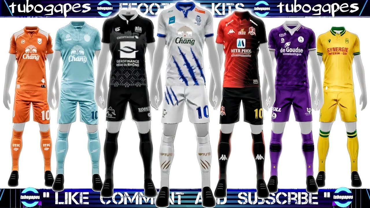 Best Collared Kits In eFootball 2024🔥 - YouTube