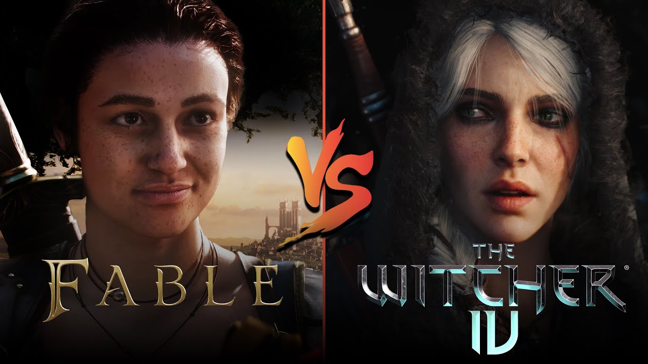 Fable vs The Witcher 4 - Early Graphics Comparison - YouTube