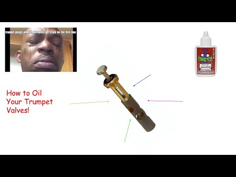 How to Oil Trumpet Valves - YouTube