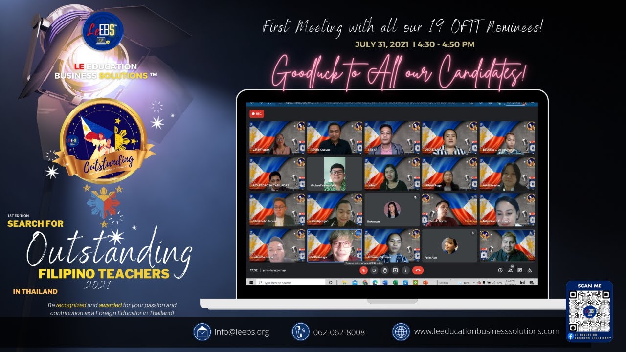 OFTT Awarding Event for the Month of August 2021 Challenge - YouTube