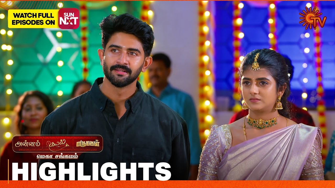Mega Sangamam - Highlights | Annam | Kayal | Marumagal | 02 Oct 2025 ...