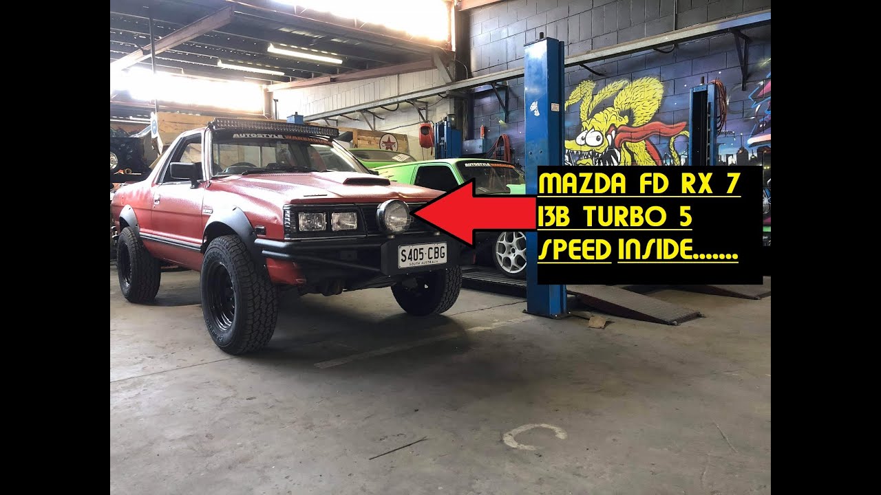 Part 3 Custom Subaru brumby 13b Turbo...... - YouTube