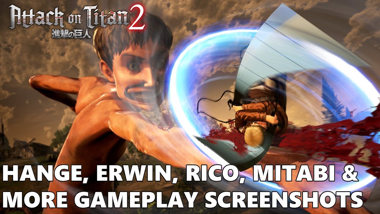 Attack on Titan 2 - Hange, Erwin, Rico, Mitabi & More Gameplay ...