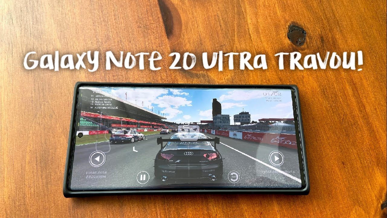 Galaxy Note 20 Ultra com Exynos travando nos games - YouTube