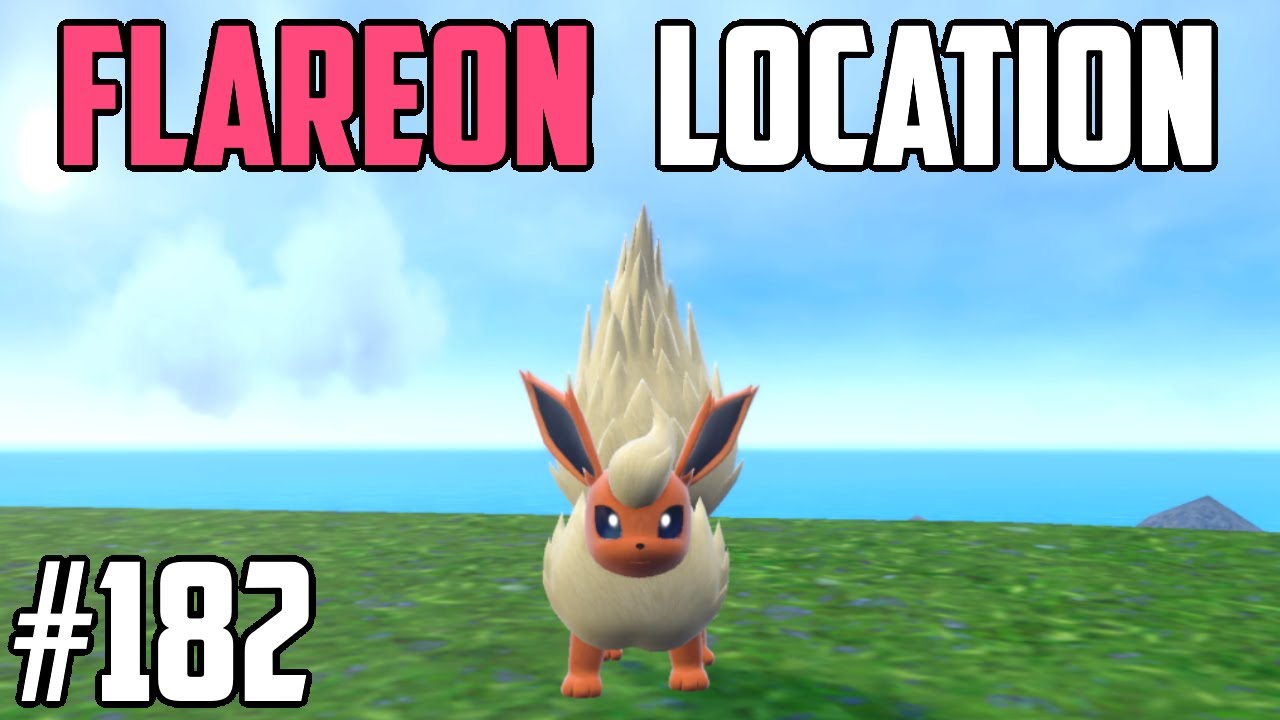 How to Catch Flareon - Pokemon Scarlet & Violet - YouTube
