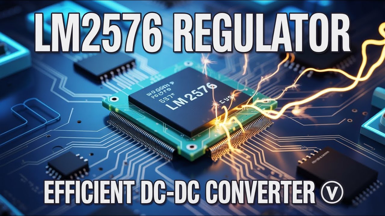 LM2576 Switching Regulator Explained | Step-Down DC-DC Converter ...