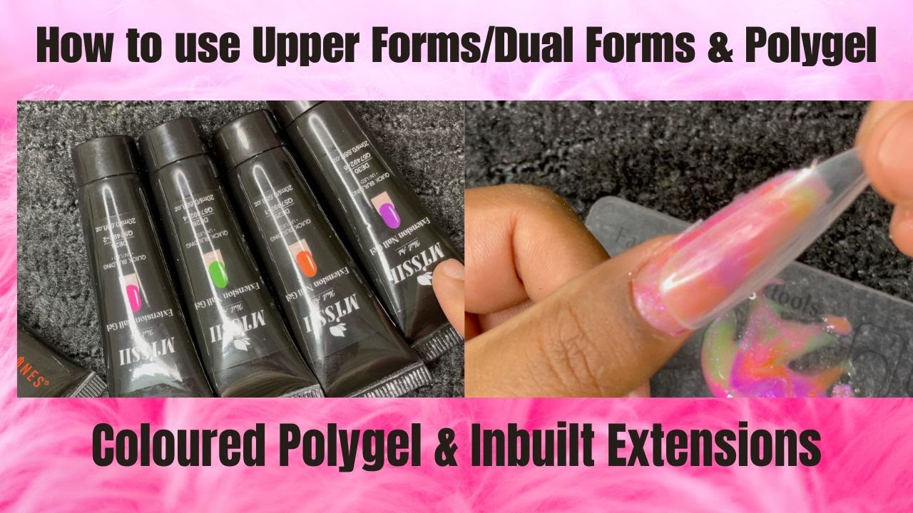 Upper Forms / Dual Forms से Nail Extensions कैसे करे? How to use Upper ...