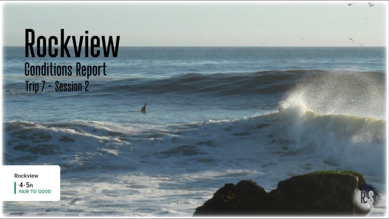 Is this really 4-5ft? - Massive Lumpy Drops at Rockview | 4-5ft Surf ...