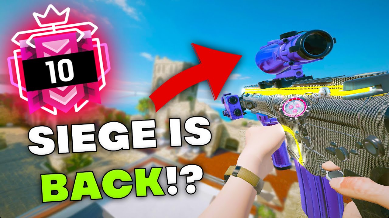 RAINBOW SIX SIEGE IS BACK!? (TOP 10 CHAMPION HIGHLIGHTS) - YouTube