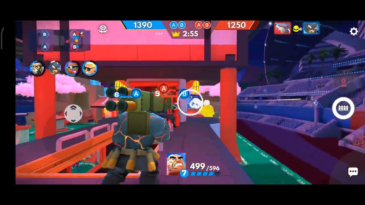 Playing one battle with all attack players team - YouTube