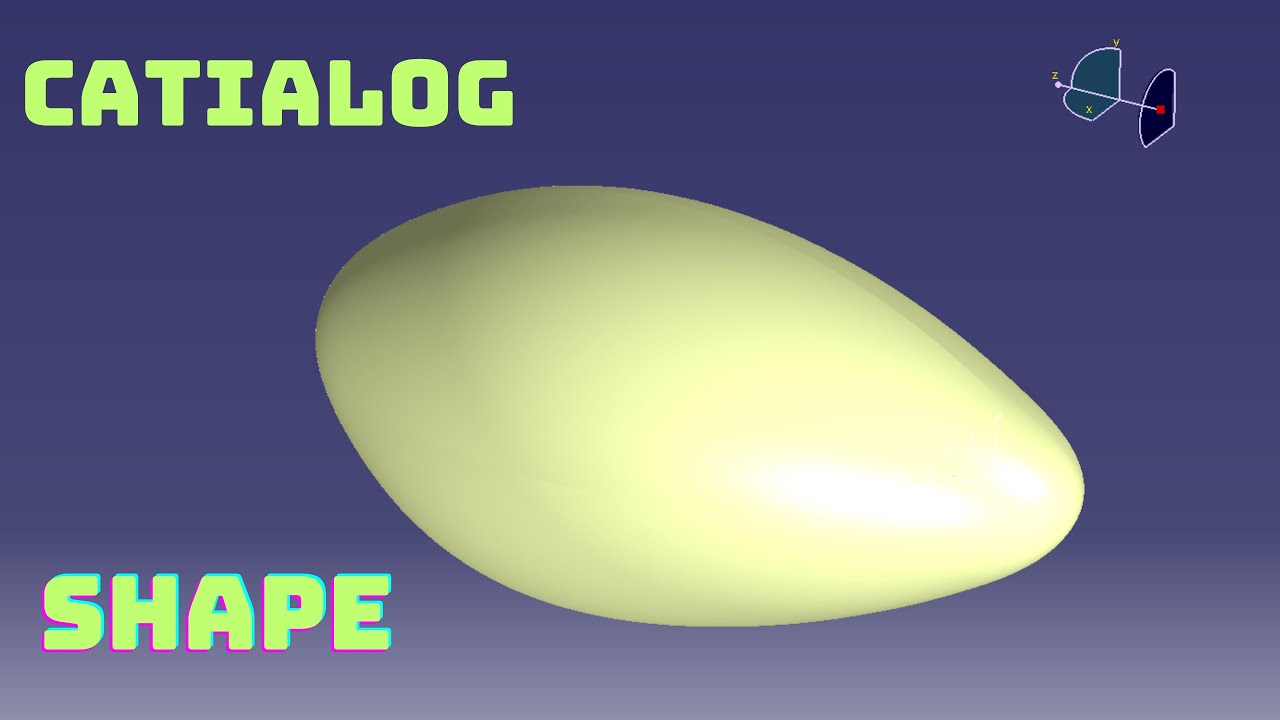 Generative Shape Design Catia V5 Catialog Youtube