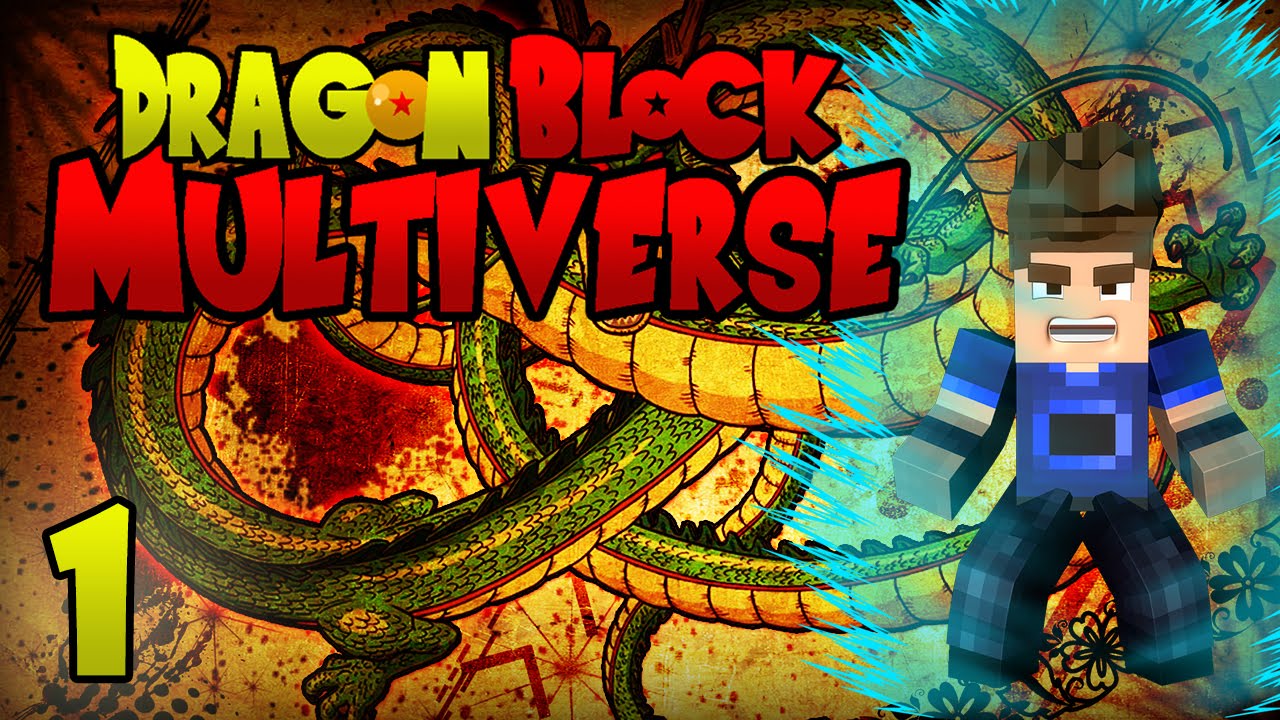 COLLIDING WORLDS!!! Minecraft: Dragon Block Multiverse - Part 1 - YouTube