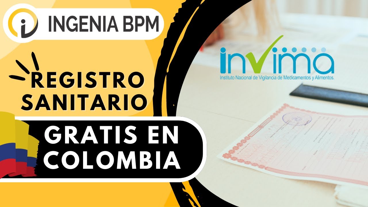 Como sacar registro invima en colombia - YouTube