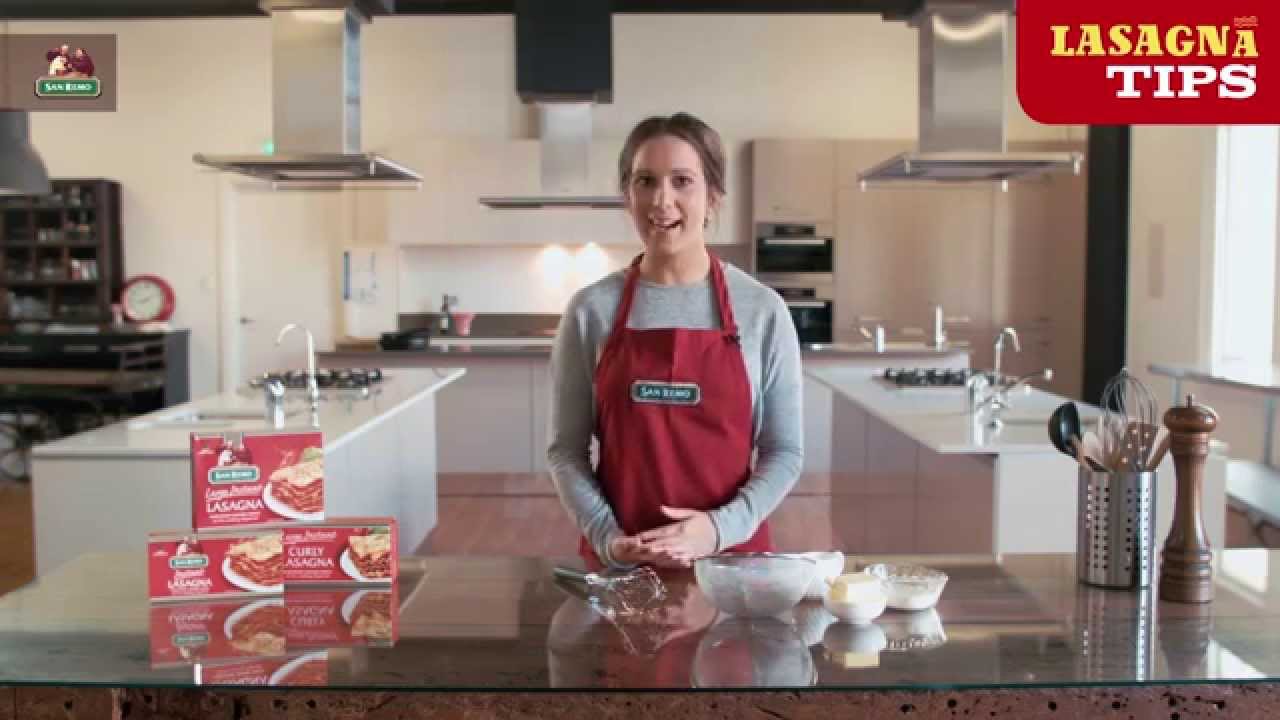 Laura Cassai's Lasagna Tip 2 - YouTube