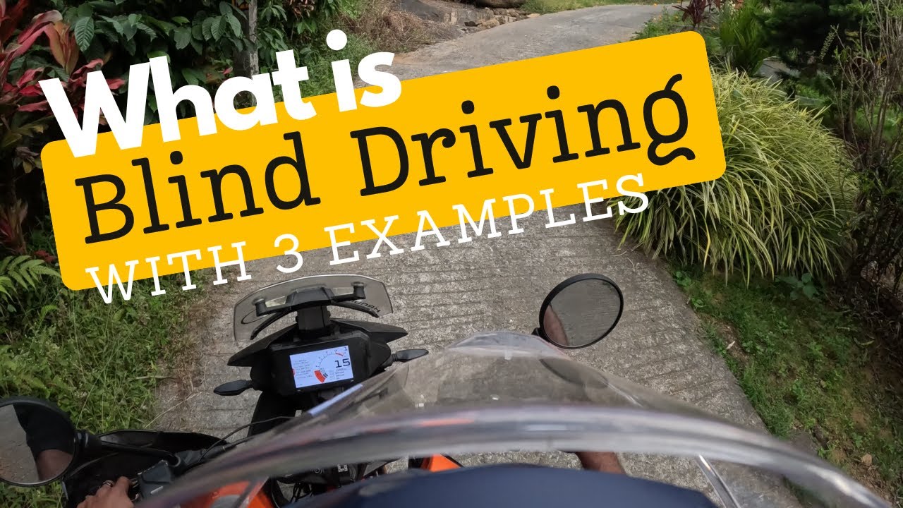 Blind driving Awareness #driving #drivingawareness #motovlog #kerala ...