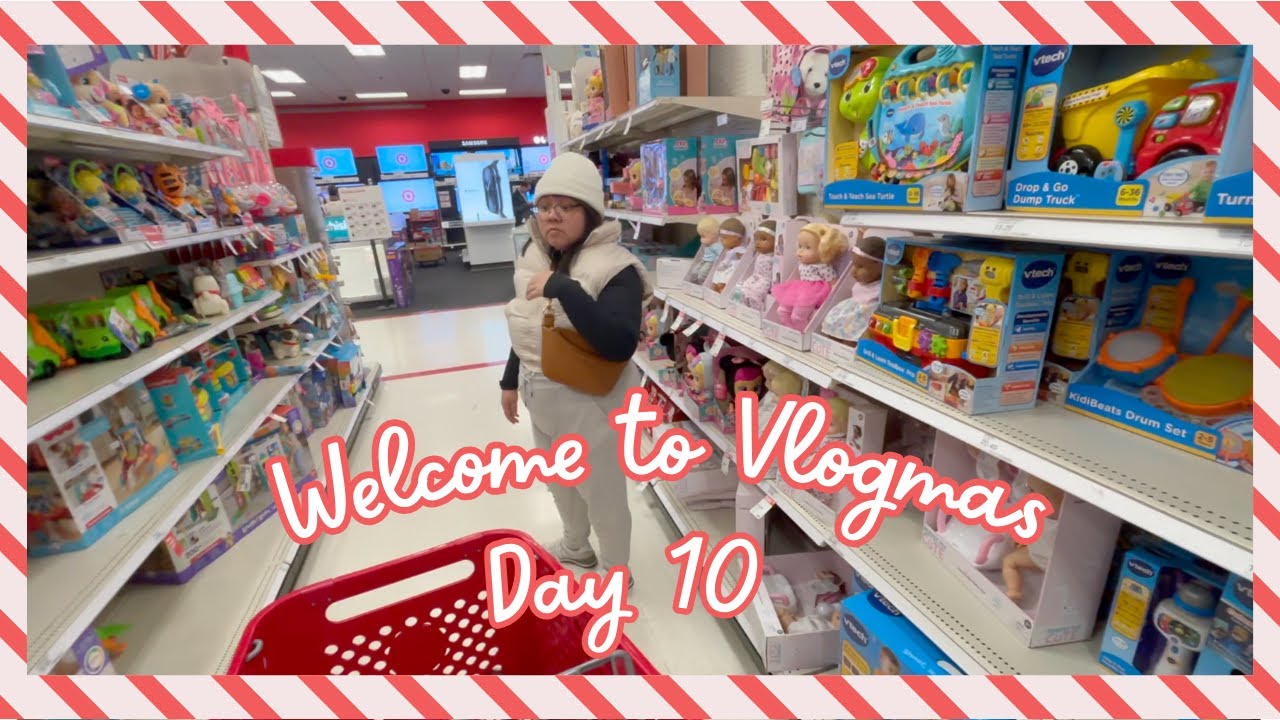 VLOGMAS FAIL | Christmas (Wrapper) Shopping | Vlogmas Day 10 - YouTube