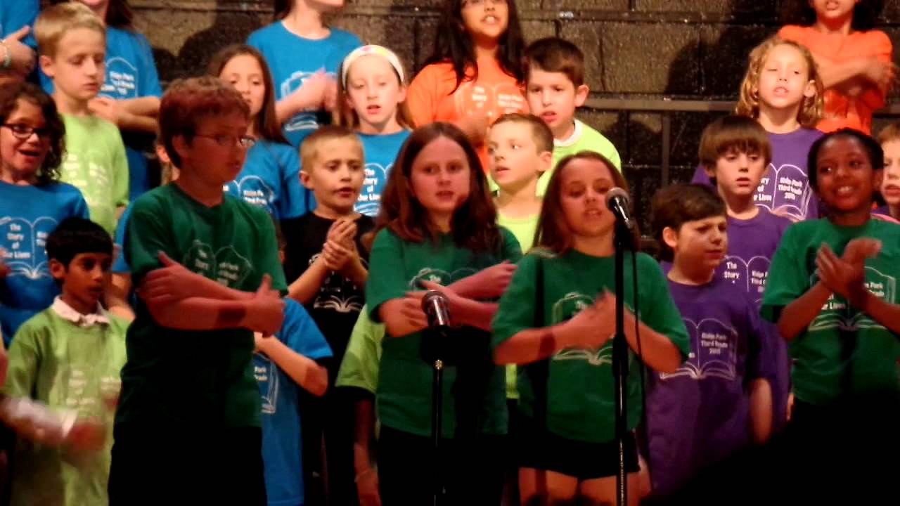 Ridge Park 3rd grade concert - YouTube