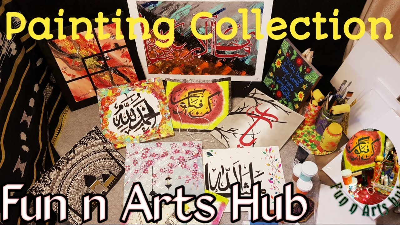 Painting Collection By Fun n Arts Hub - YouTube