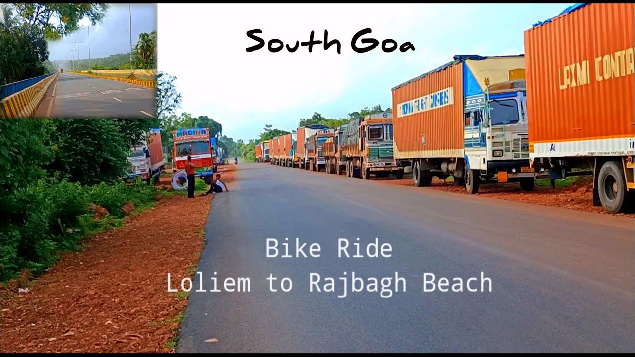 loliem to rajbagh beach canacona | Bike ride | south Goa | most ...