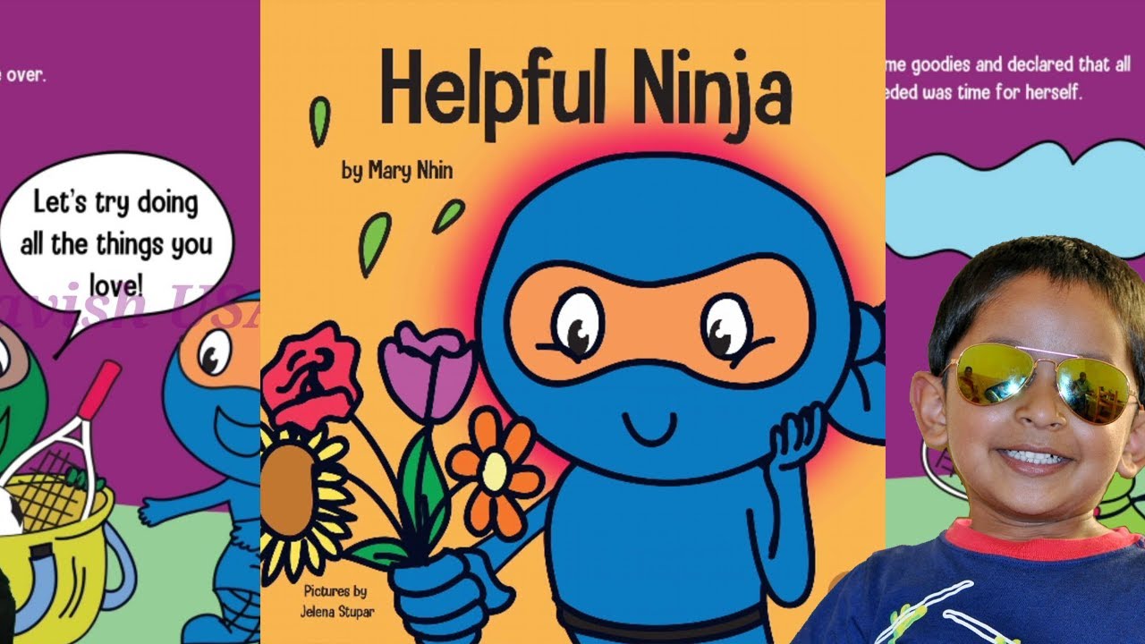Helpful Ninja, Read aloud, books for kids, books read aloud, children's ...