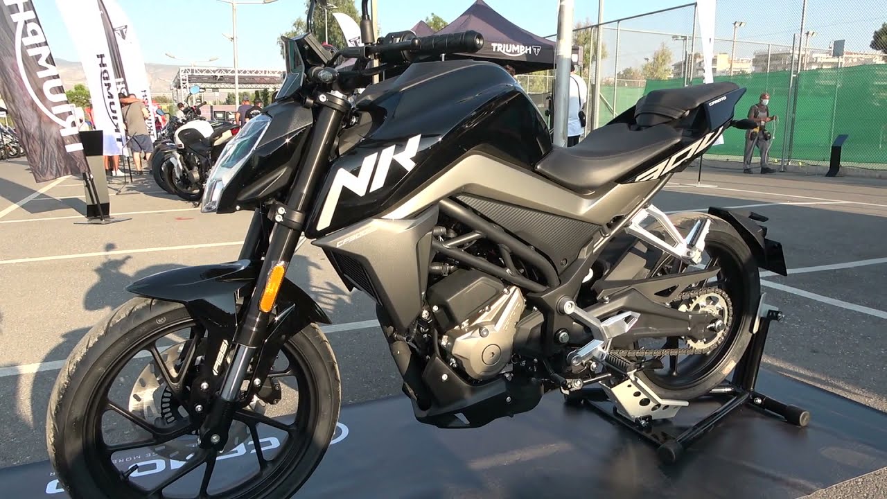 CFMOTO NK300 naked bike 2022 - YouTube