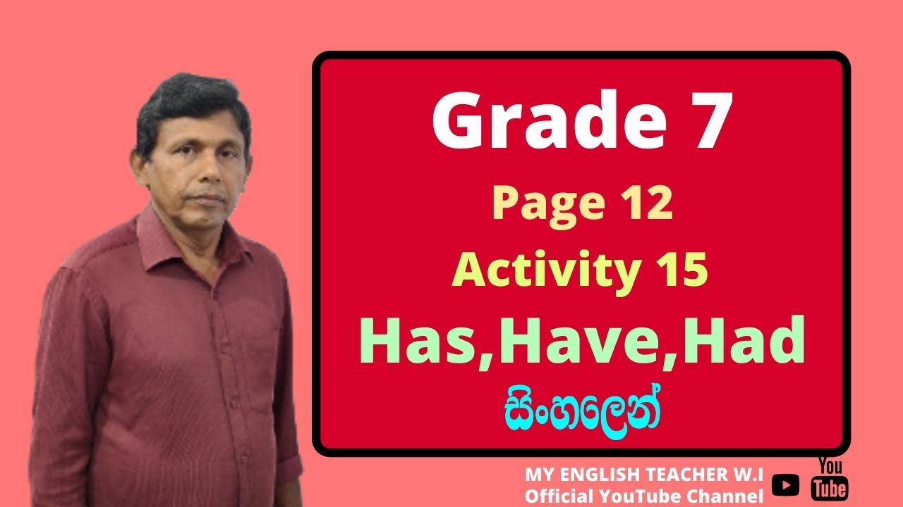MY ENGLISH TEACHER W I Episode 138 Grade 7 English Text Book Page 12 my-english-teacher-w-i-episode-138-grade-7-english-text-book-page-12