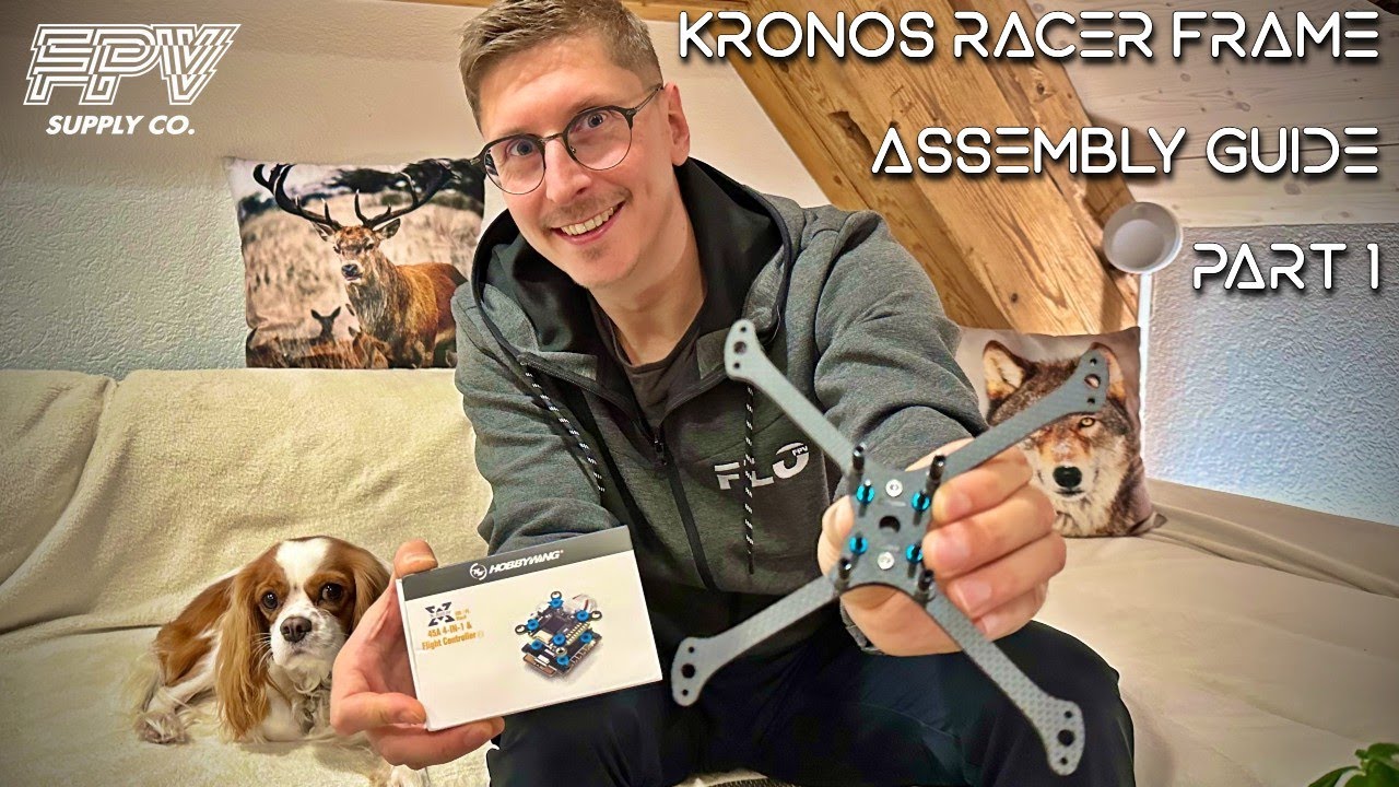 Kronos Racer Frame Assembly Guide - Part 1 | FloFPV - YouTube