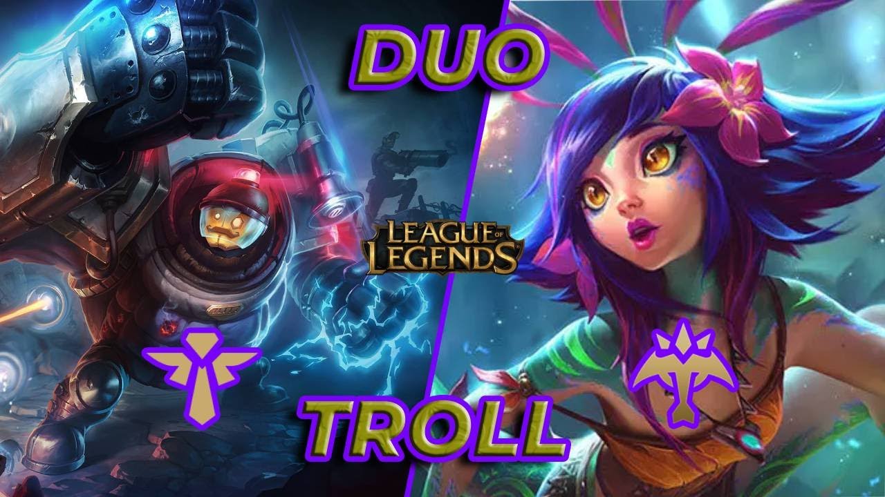 DUO TROLL EN FLEX / League of Legends - YouTube