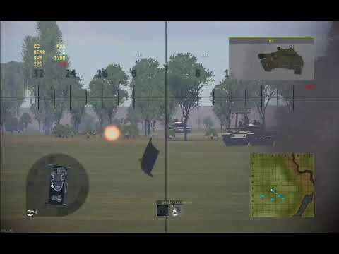 How to Fire while on the move - M901「War Thunder」 - YouTube