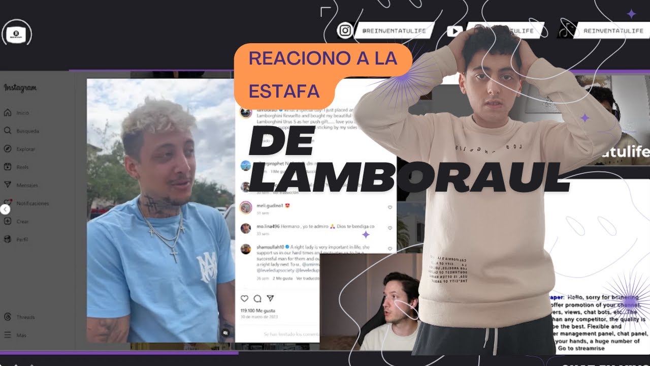 Reacciono a la estafa de lamboraul - YouTube