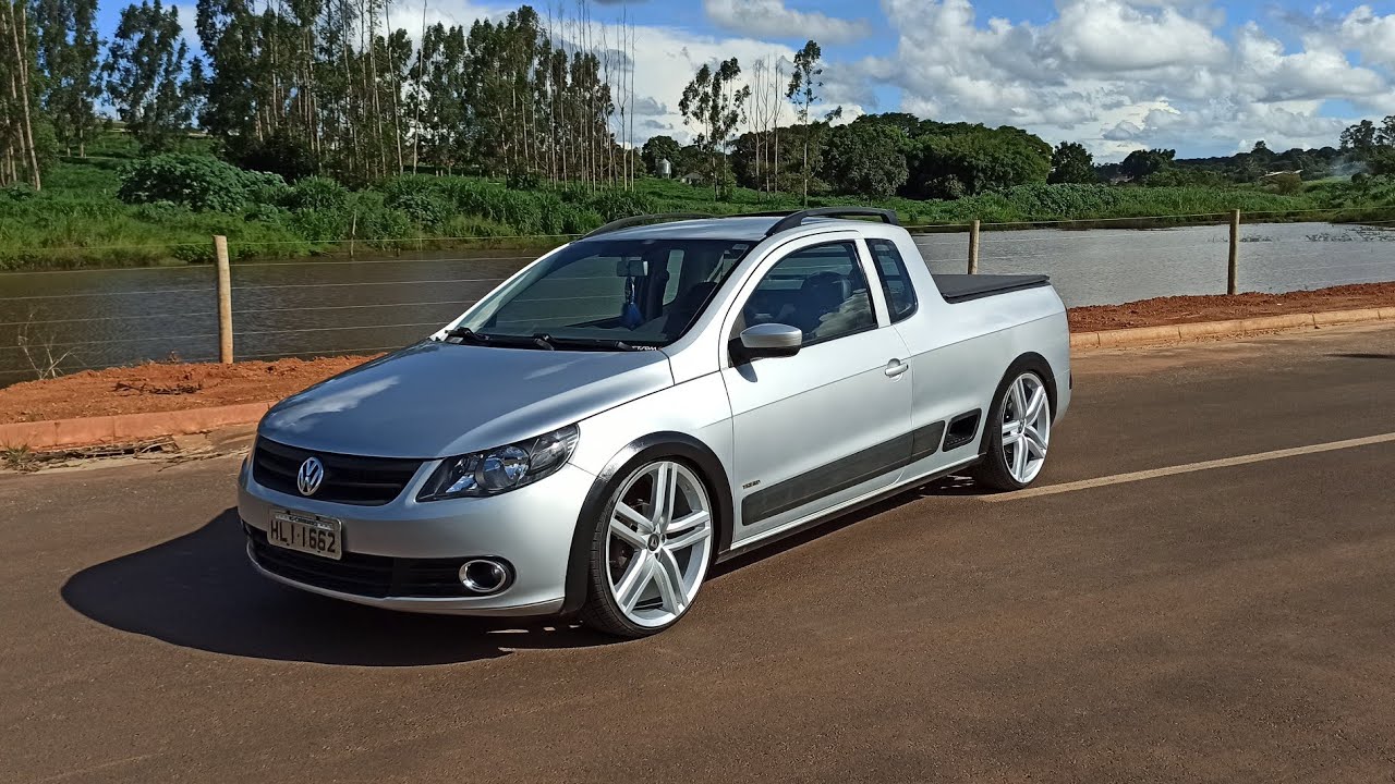 Saveiro G5 Aro 20 + Som Automotivo 😍👊 - YouTube