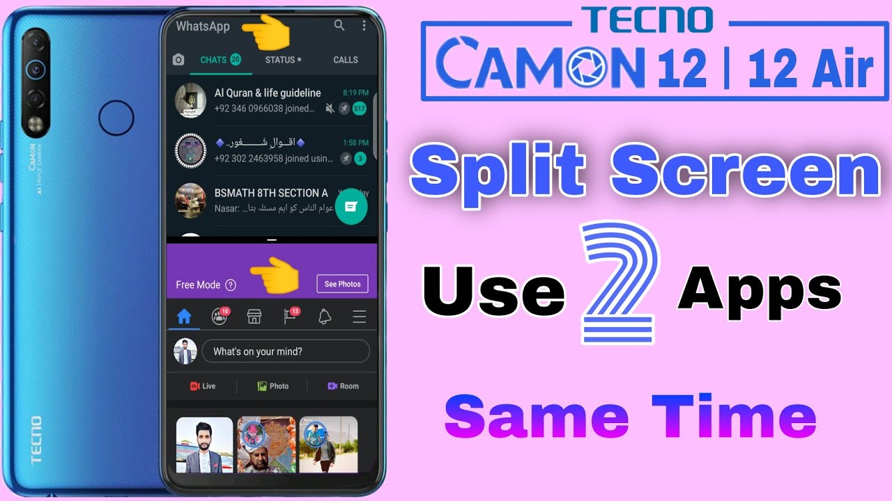 How To Split Screen In Tecno Camon 12 How To Split Screen In Tecno how-to-split-screen-in-tecno-camon-12-how-to-split-screen-in-tecno