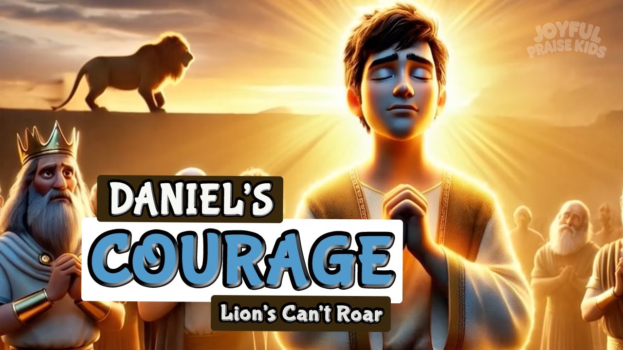 Daniel's Courage: Lions Can’t Roar | Kids Christian Song | Faith and ...