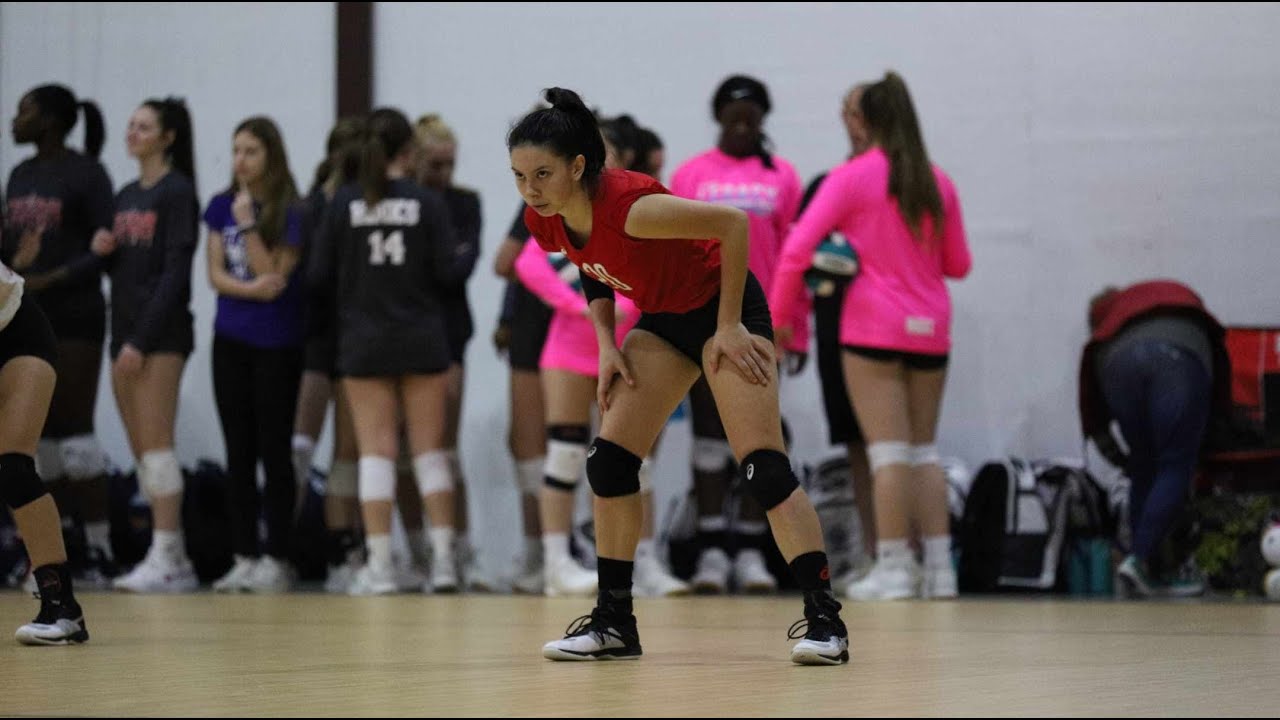 Saege Anzueto DS/Libero, Conroe High School '21- - YouTube