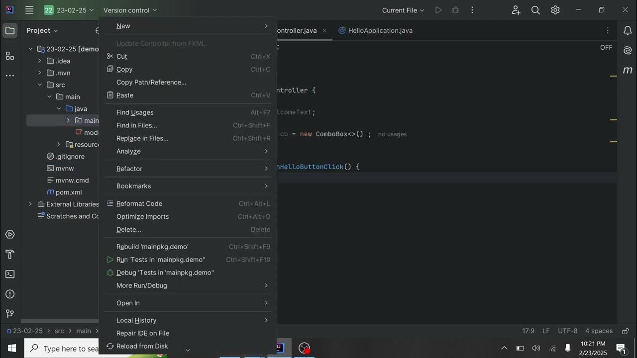 Library Management with JavaFx Part-1 - YouTube