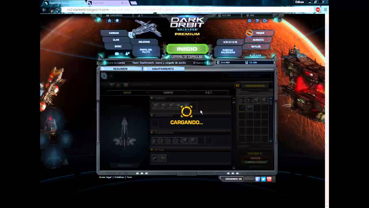 #2 Tutorial Dark Orbit - 2015 - "Primeros pasos" - Configuraciones y Skylab - P.1 - YouTube