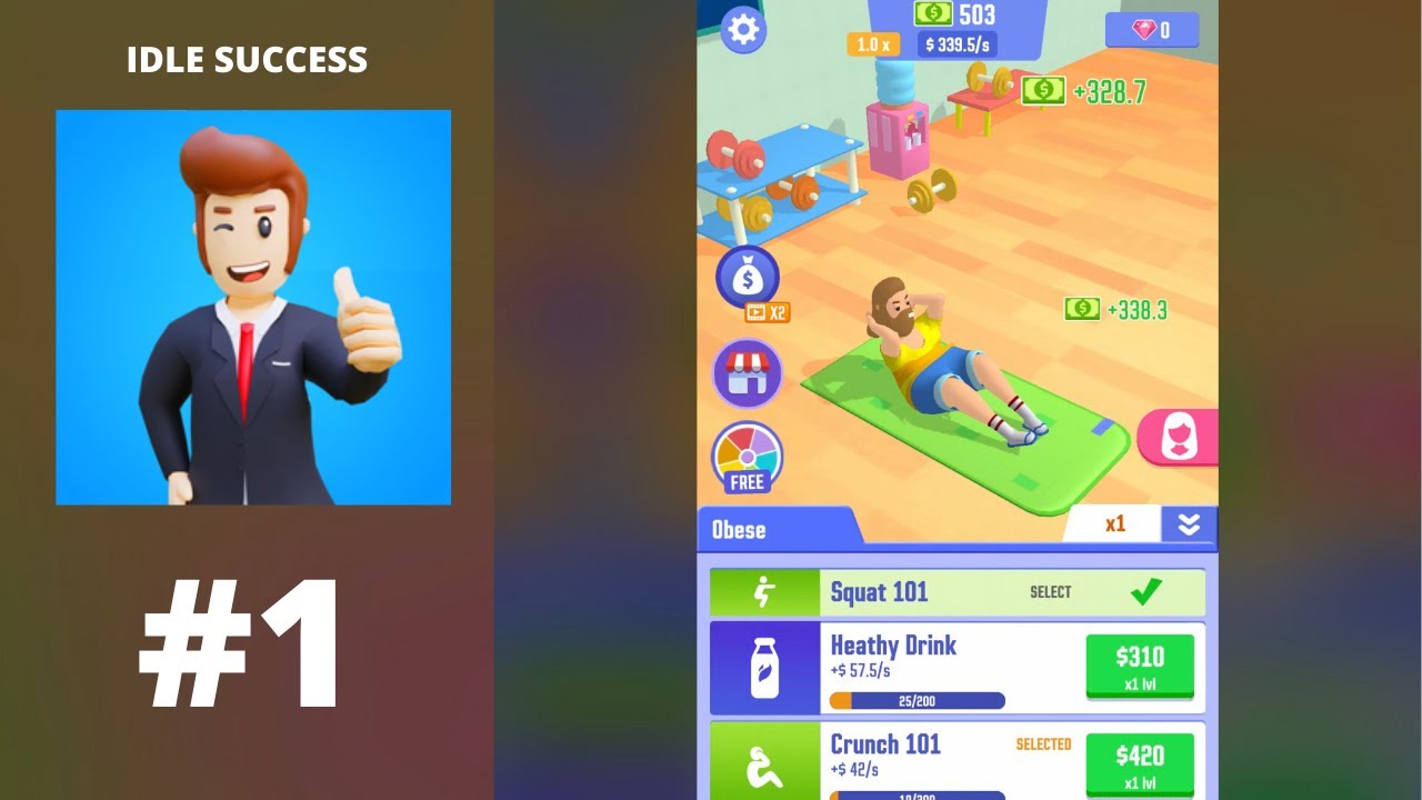 Idle Success - Gameplay #1 (IOS, Android) - YouTube